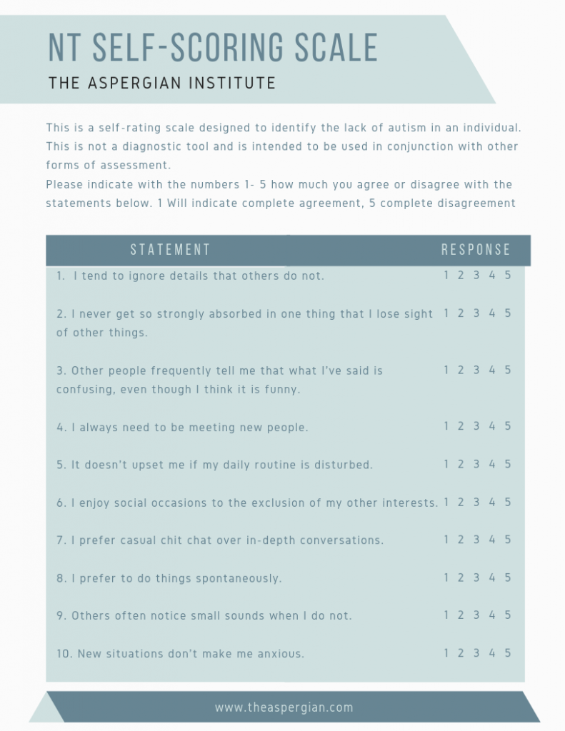 Your Child May Be Neurotypical: Journey to a Non-autism Diagnosis