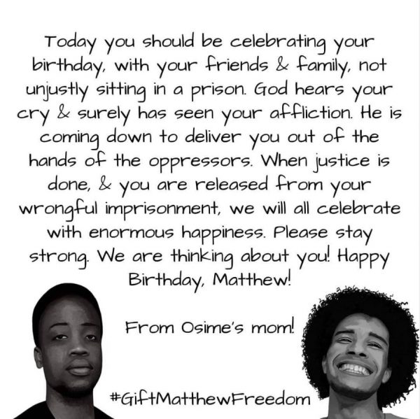 HAPPY BIRTHDAY MATTHEW! #GiftMatthewFreedom » NeuroClastic