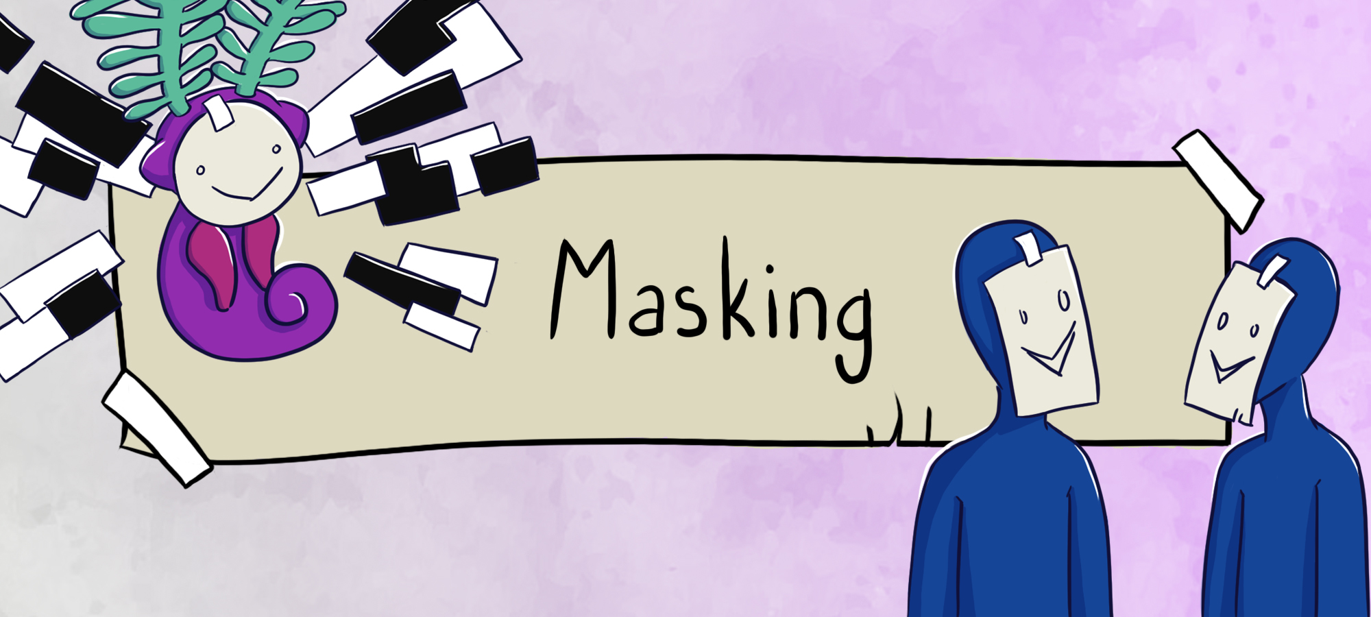Spectrum Critters Comics: What is Masking? » NeuroClastic